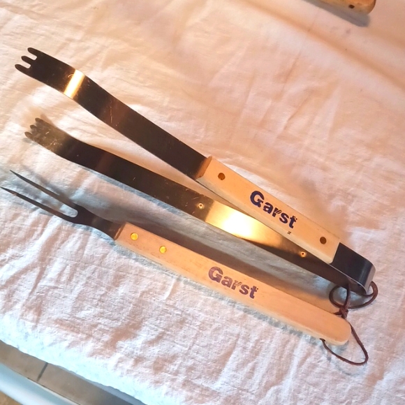 Vintage | Dining | Garst Seed Corn Brand Logo Grilling Tools | Poshmark